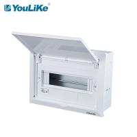 China 400V Flush Mounted Plastic MCB Box 12 Way Low Voltage Metal for sale