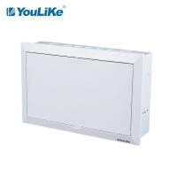 China ABS Cover Flush Mount Distribution Box , 18 Way Switchboard With Opaque Window for sale