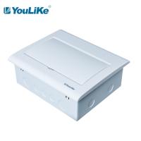 China Indoor Flush Mounting 10 Way MCB Box Portable With Opaque Window for sale