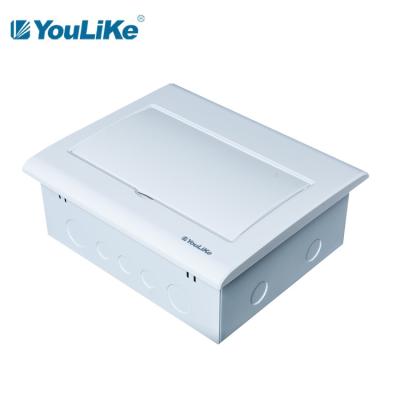 China Indoor Flush Mounting 10 Way MCB Box Portable With Opaque Window for sale