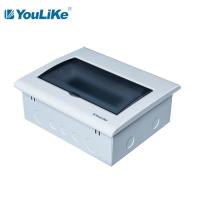China Switch Control 10 Way MCB Box ABS Door For Circuit Breaker for sale