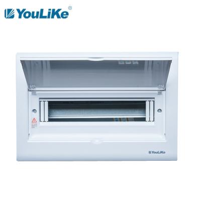 China 2-36ways Plastic Portable Consumer Units Electricity Power Mcb Distribution Box Switch Box Plastic for sale