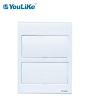 China ABS Plastic Two Phase Home Circuit Breaker Panel , MCB Box 24 Way for sale