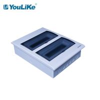 China Flush Mounted Plastic MCB Box 24 Way Protection Level IP40 Distribution Board for sale