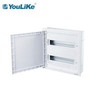 China Low Voltage MCB Electrical Distribution Boards Din Rail Type 42way for sale