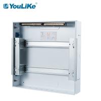 China Low Voltage MCB Electrical Distribution Boards Din Rail Type 42way for sale