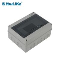 China Indoor And Outrdoor Waterproof MCB Box 8 Way Plastic With Din Rail for sale