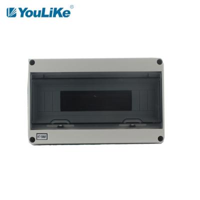 China PC Cover Waterproof MCB Box , 15 Way Junction Box High Strength Outdoor for sale