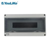 China Anti Deformation External Waterproof MCB Box 18 Way Plastic for sale