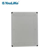 China IP65 Outdoor Plastic MCB Box 24 Way Power Distribution Transparent Door for sale