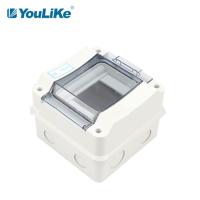 China IP65 Moistureproof Waterproof MCB Box , 5 Way Waterproof Junction Box for sale