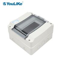 China 8 Way MCB Outdoor Junction Box Waterproof IP65 For Circuit Breaker for sale