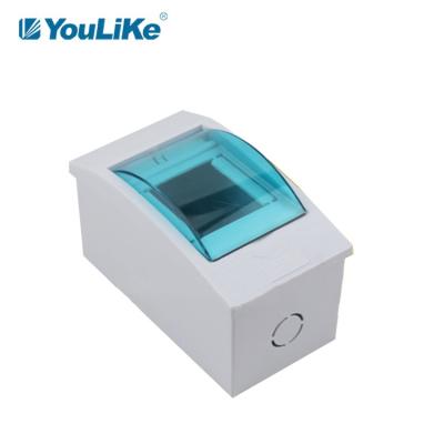 China Electrical Plastic MCB Box 3 Way Surface Mounting For Circuit Breaker for sale