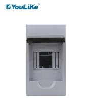 China ABS Material IP40 Single Phase MCB Box 4 Way Indoor And Outdoor Use for sale