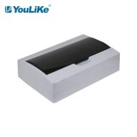 China IP40 Waterproof Plastic Distribution Box , 18 Way DB Box Surface Mounting for sale