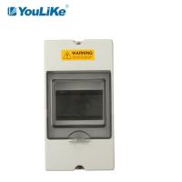 China Wall Mount Outdoor MCB Distribution Board 4 Way IP65 Waterproof for sale