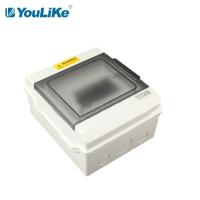 China Anti Discoloration Waterproof MCB Box 6 Way With CCC Certification for sale