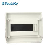 China IP65 9 Way Waterproof MCB Box , Outdoor Electrical Junction Box With Transparent Window for sale