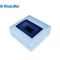 China Plastic Electrical Mcb Consumer Unit Distribution Box 7 Way Surface Mounted for sale
