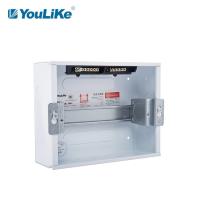 China 10 Way Electrical Circuit Breaker Distribution Box White Powder Painting for sale