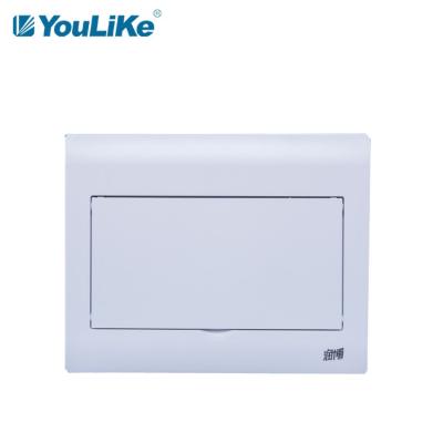 China Flush Mounted IP40 12 Ways DB Waterproof Power Distribution Box For MCB for sale