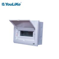 China Indoor 10 Way Electrical Equipment Consumer Unit Box MCB Distribution Board for sale