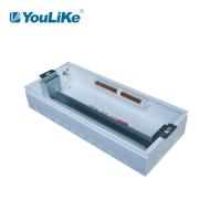 China Plastic Electrical Power MCB Distribution Box Flush Mounted 21 Way With Din Rail for sale