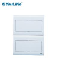 China Flush Mounted Electrical Distribution Box 26 Way For MCB Circuit Breakers for sale
