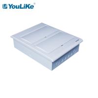 China CCC MCB Box Plastic Metal Base MCB Distribution Box Flush Mount for sale