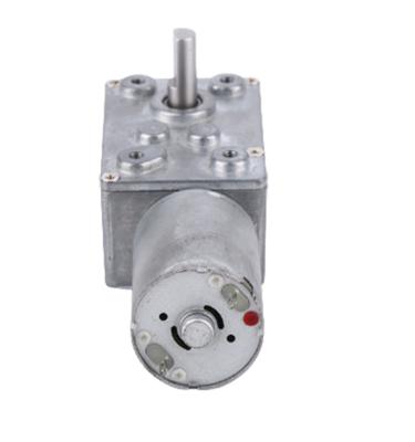 China Totally Enclosed High Torque 3246WG385 40kg CM Double Worm Gear Speed ​​Reducer With Electric Motor for sale