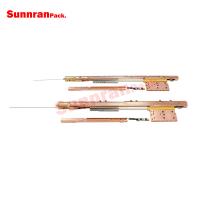 China Welding Spare Parts Red Copper Low Welding Arm For Tin Can Welding Machine for sale