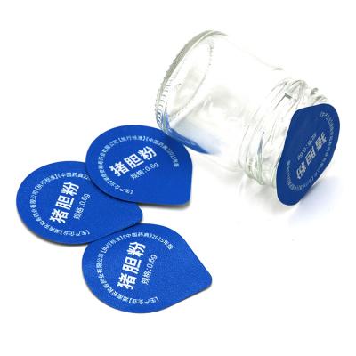 China 65mm 99mm Foil Lid Die Cut Lemonade Plastic Cup Using Odm Easy Peel Off for sale
