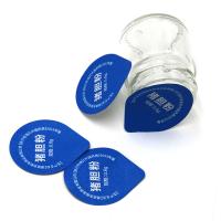 China Pe Ldpe Yogurt Foil Lid 3.6in To 4.7in Oem Printed Logo Foil Heat Seal for sale