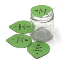 China 40 Micron 98mm Yogurt Cup Lid Disposable Roundness Pre Cut Pe Film for sale