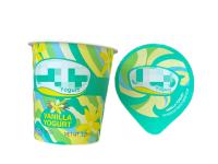 China White Plastic Yogurt Cup Available in MOQ 100000pcs for sale