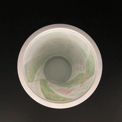 China 330g Factory price Yogurt Cups Packaging Plastic Cups for sale