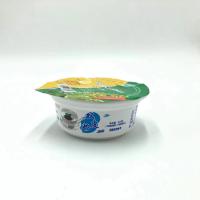 China Eco Friendly 8 Oz Frozen Yogurt Cups Pre cut Lid Crack Resistance for sale