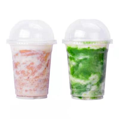 China Disposable Bubble Milk Tea Plastic Cups 90ml 500ml ODM for sale