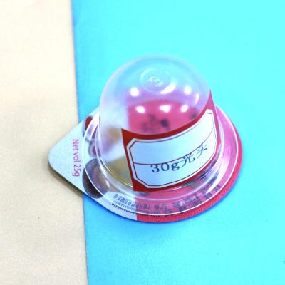 China 40 Ml PP Plastic Jelly Cup Nontoxic 50g Transparent for sale