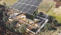 China Rainwater Solar Powered Water Purification Solar Energy Based Water Purification System for sale
