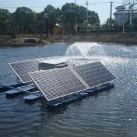 China Destratification Solar Water Aerator Customized Solar Powered Aerator For Ponds for sale