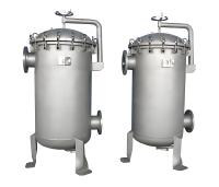 China Stainless Steel Bag Filter Floor Mounted Ss Bag Filter For Water Treatment for sale