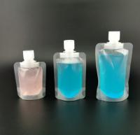 China Leakproof 30ml 50ml 100ml Reusable Shampoo Spout Pouch Travel Size For Lotion Shower Gel for sale