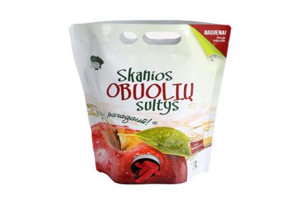 China 1.5L 2L 3L 5L 10L Aluminum Foil Wine Stand Up Juice Pouches With Butterfly Valve for sale