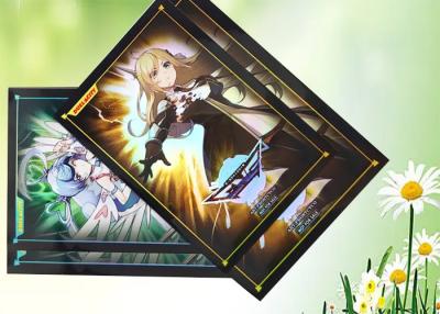 China PP PE Transparent Waterproof Card Sleeves Customized Printing for sale