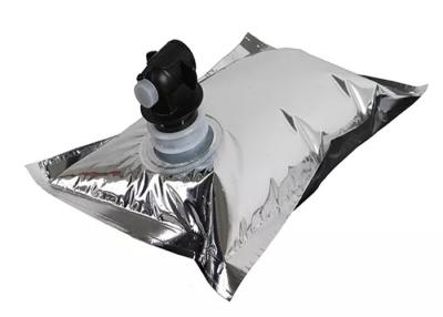 China Plastic Aseptic 15L 20L BIB Pouch For Coffee Wine Syrup Juice Water Liquid for sale