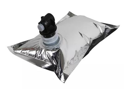 China Customized Aluminum Foil BIB Bags In Box With Spigot Transparent For Juice for sale