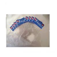 China Custom Clear Packaging Poly Bags Flexo Printing For Hair Extensions SGS  FDA ROHS for sale