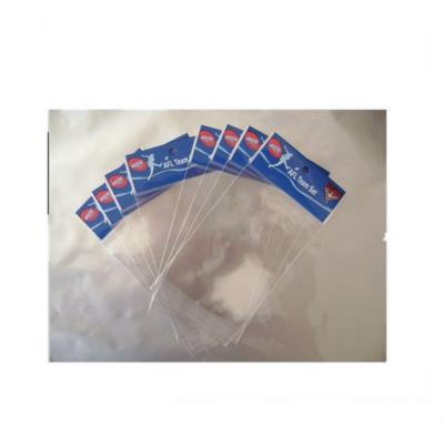 China Custom Clear Packaging Poly Bags Flexo Printing For Hair Extensions SGS  FDA ROHS for sale