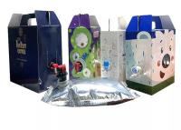 China Transparent 22L 25L 50L Aluminum Aseptic Bag In Box With Spigot For Liquid Beverage for sale
